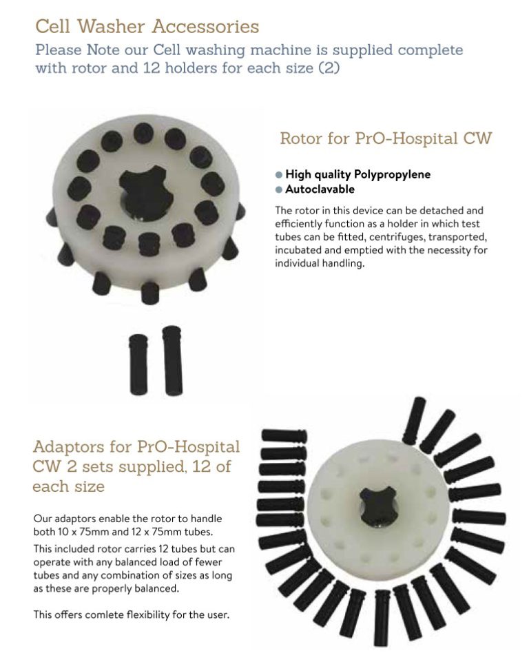 PrO-Hospital CW Cell Washing Centrifuge (Coombs test) - Linkseas ...